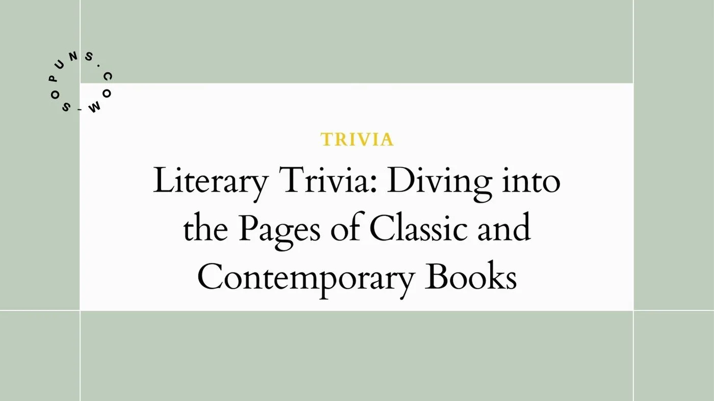 Surprising Trivia for Book Lovers and Bibliophiles