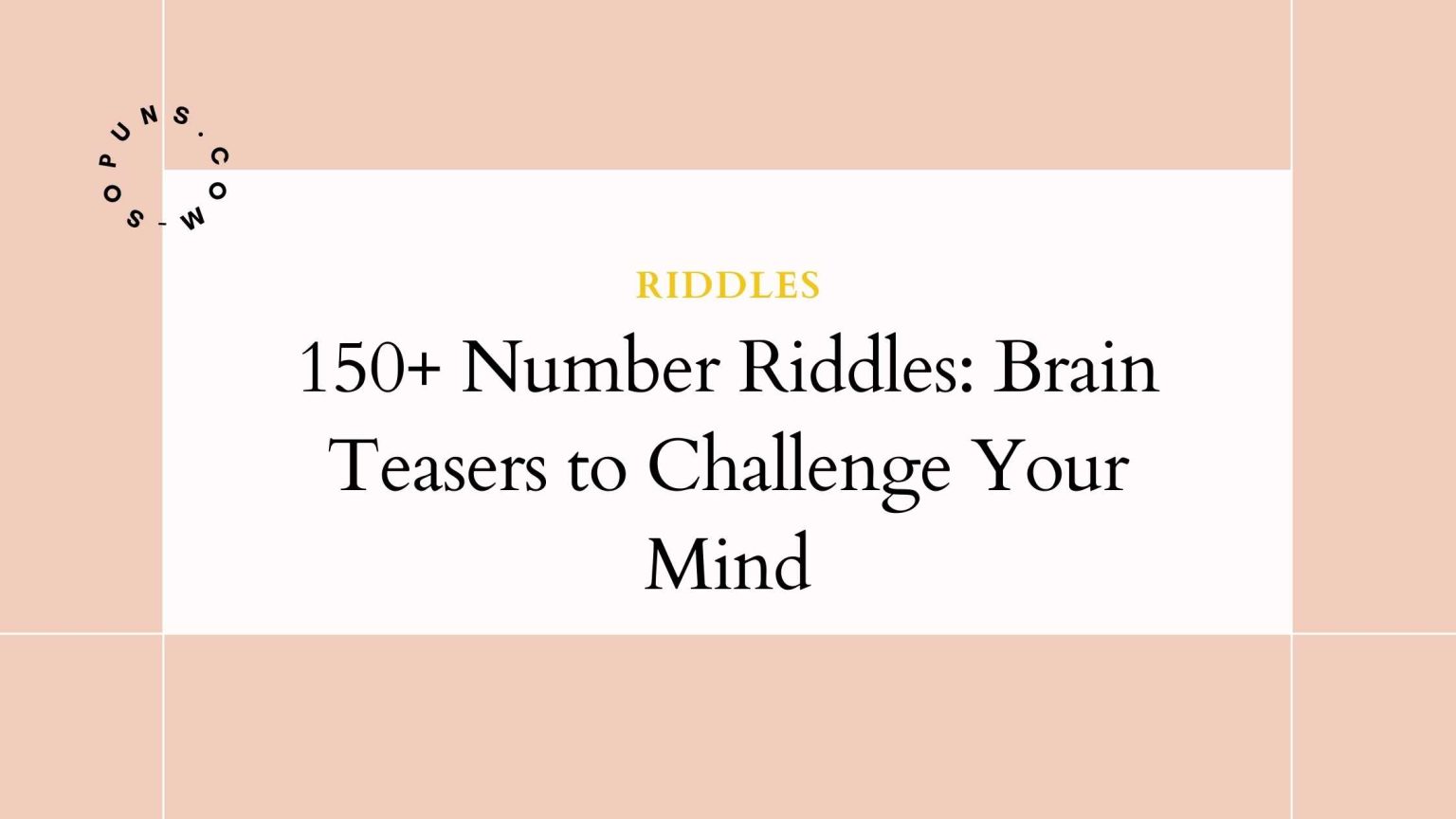 150+ Number Riddles: Brain Teasers with Answers 2025