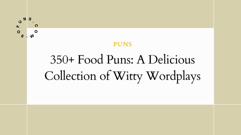 250+ Funny Food Puns: Clever, Cheesy & Hilarious Jokes